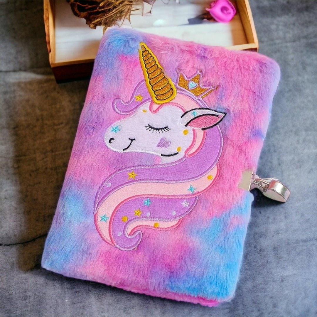 Lockable Cute Girls Unicorn Diary Girls Diary With Lock - Etsy