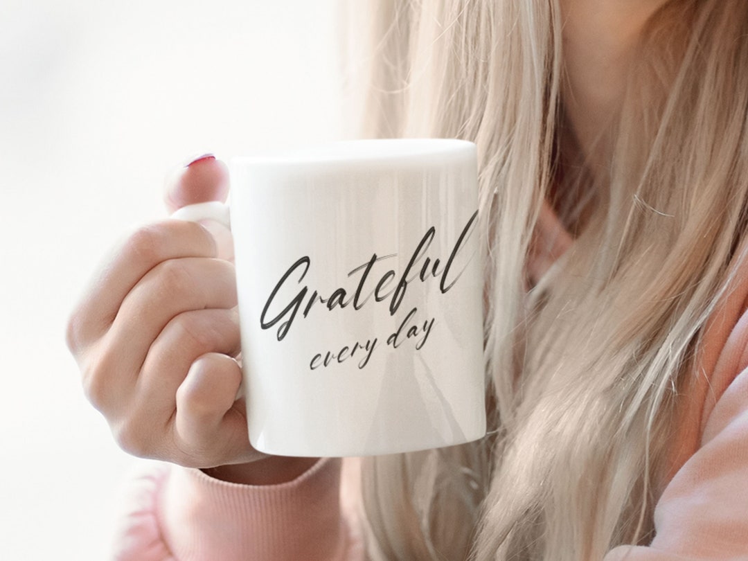 Inspiring Message Coffee Mug, Uplifting Quote Tea Cup, Perfect Mindset ...