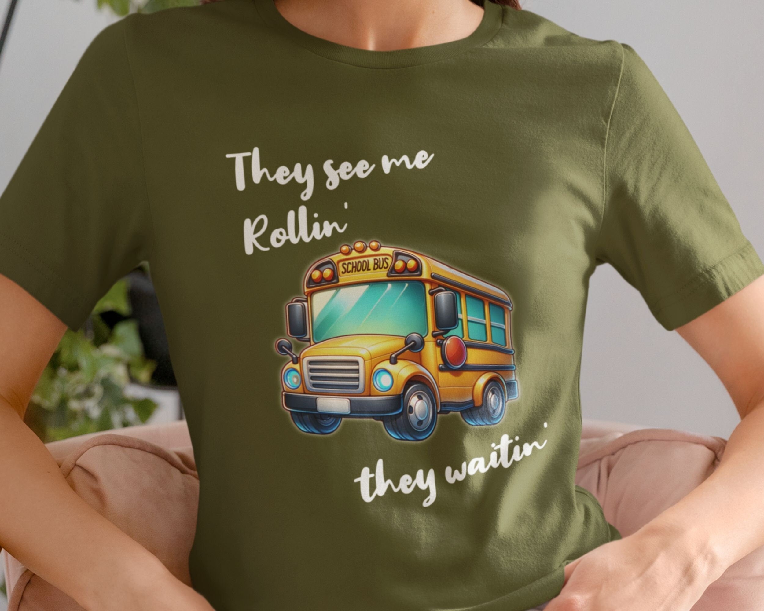 Funny Bus Driver T-shirt, Back to School Shirt, Kids Chauffer, Uniform ...