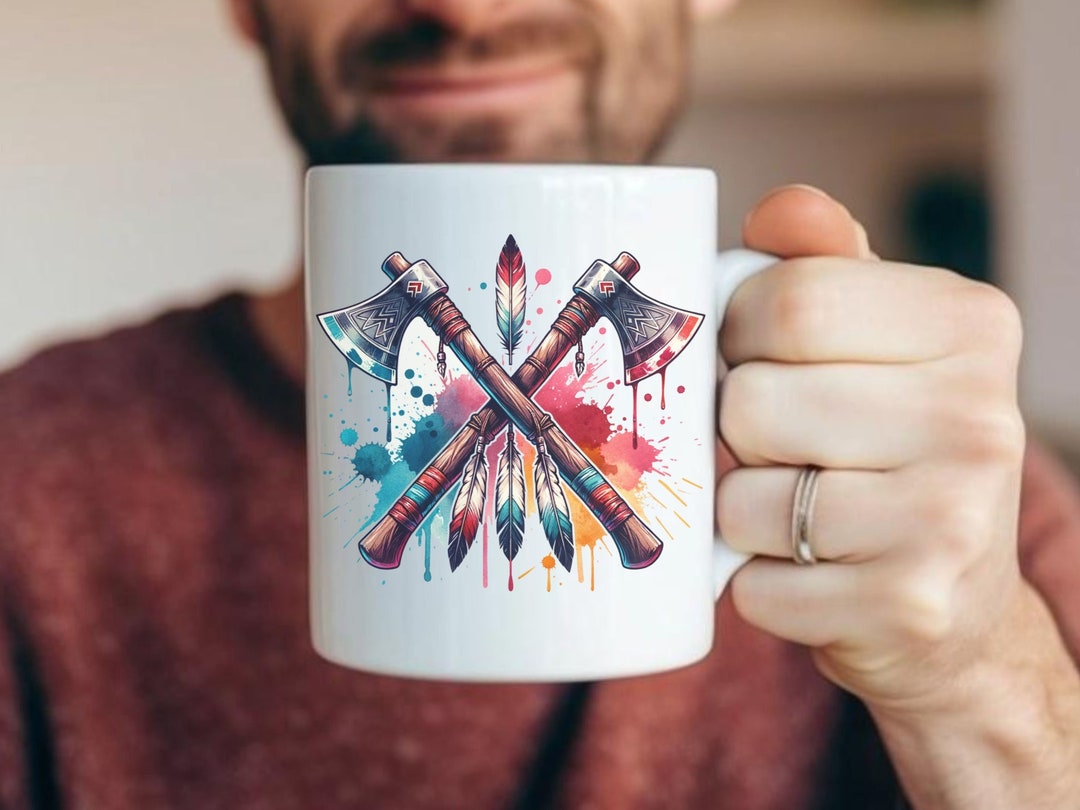 Native American Mug, American Indian, 11oz Ceramic Mug, Native American ...