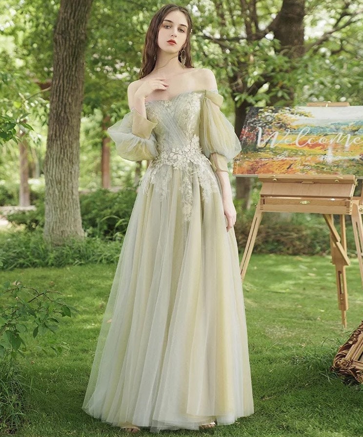Enchanted Forest Prom Dress Ana Ball Gown Dress Prom Dress - Etsy Canada