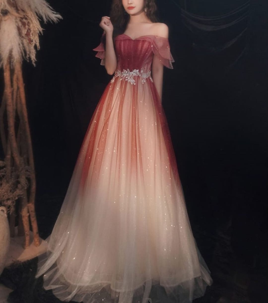 Enchanted Forest Prom Dress Luna, Ball Gown Dress, Prom Dress, Fairy ...