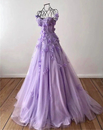 Enchanted Forest Prom Dress Lily, Ball Gown Dress, Prom Dress, Red Prom ...