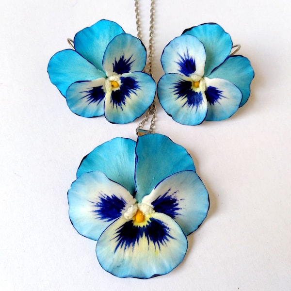 Pansy Jewelry - Etsy