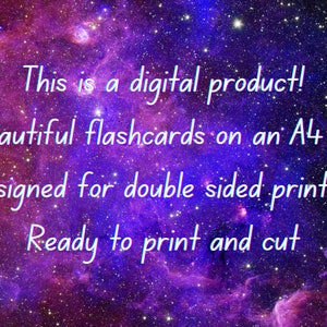 Printable Zodiac Sign Flashcards | Astrology Learning Cards | Celestial ...