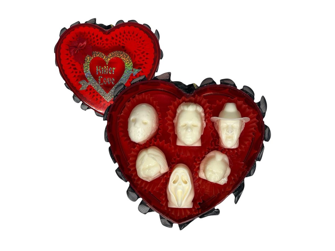 Killer Love Valentine Heart Box Horror-themed Forever Chocolate Display ...