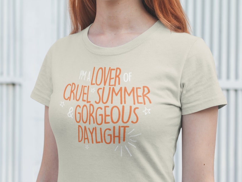 Swiftie Song Lyrics T-shirt, Cruel Summer T-shirt, Lover Lyrics, Daylight Shirt, TS Fan Shirt ...