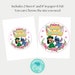 Lilo and Stitch Cake Topper, Printable Editable Cake Topper, Lilo and ...