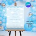 Cielito Lindo Babyshower Welcome Sign, Cielito Lindo Sign, Blue ...