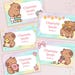 Kawaii Capybara School Name Labels – Cute Kawaii Capybara Sticker Set ...