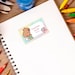 Kawaii Capybara School Name Labels – Cute Kawaii Capybara Sticker Set ...