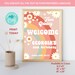 Groovy Welcome Sign, Two Groovy Welcome, Template Instant Download ...