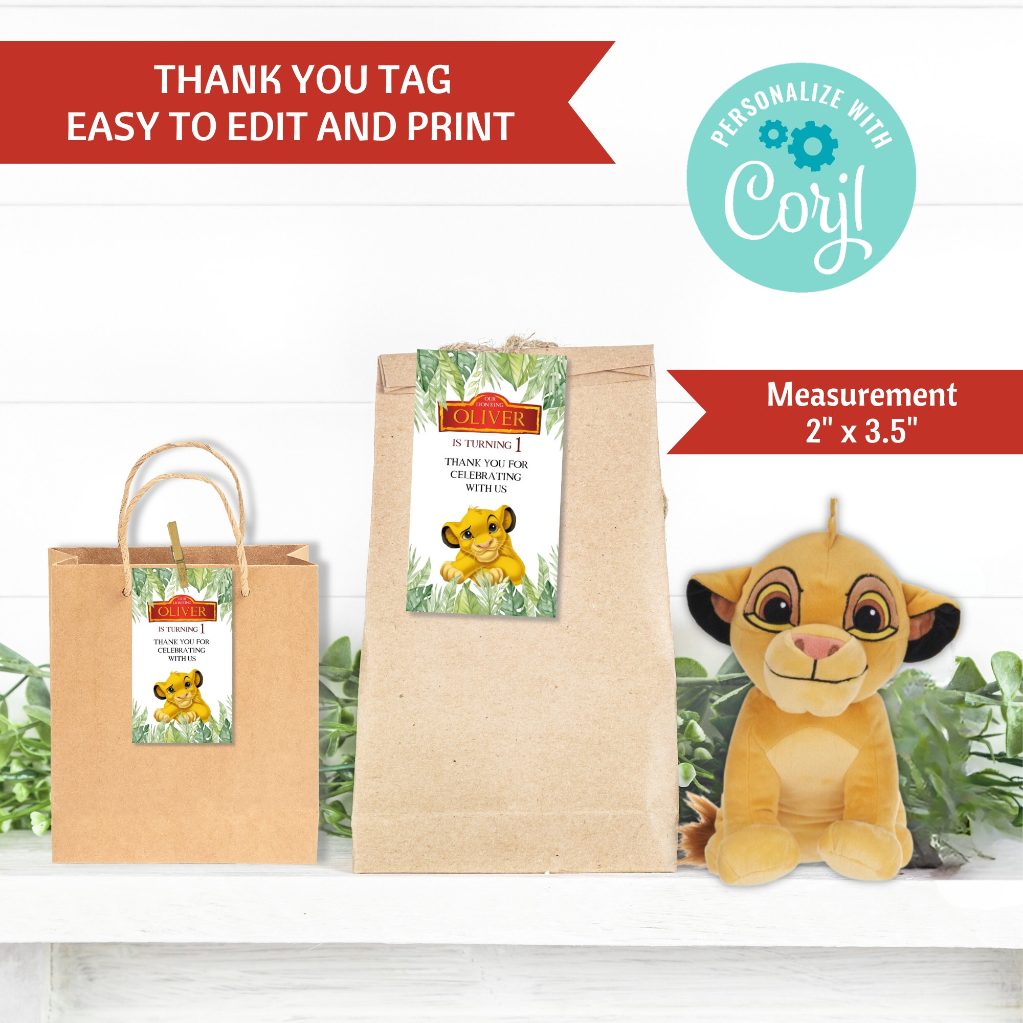 Lion King Tag Lion King Label Lion King Instant Download - Etsy