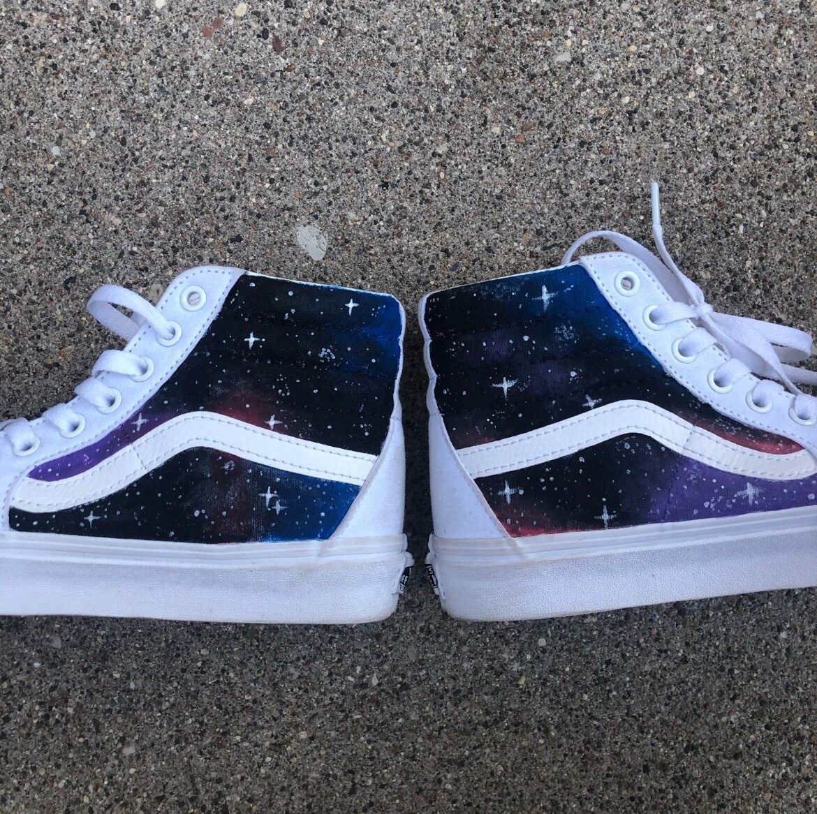 Custom Space Jam Sk8-hi Vans - Etsy