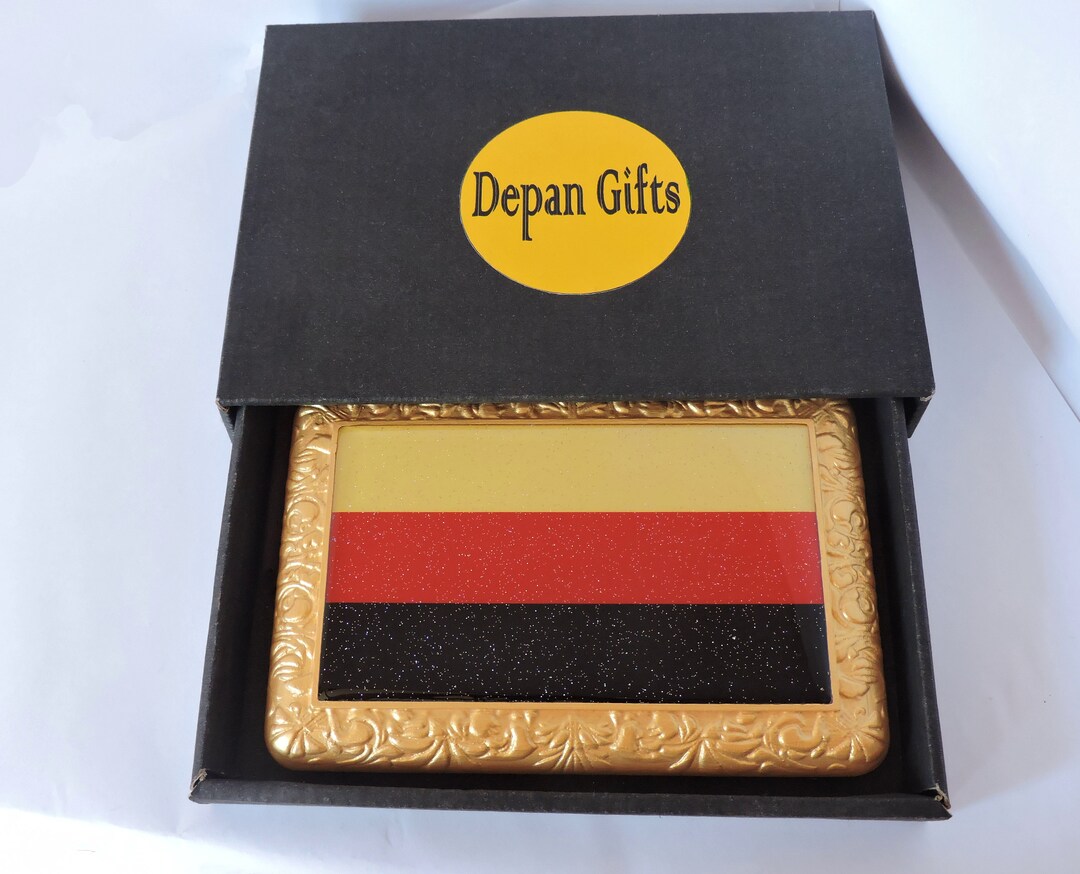 Flag of the German Hand Made Gift Kit Epoxy Resin Print - Etsy