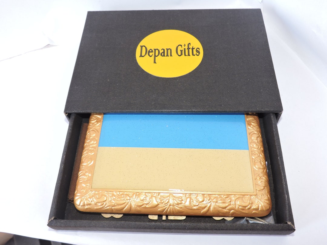 Flag of the Ukraine Hand Made Gift Kit Epoxy Resin Print - Etsy