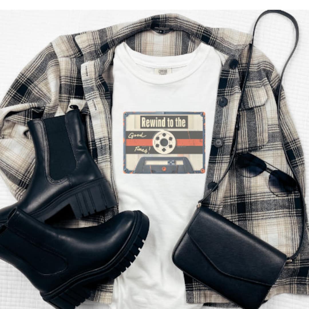 Rewind to the Good Times Tee, Good Times Tee, Retro Tee, Vintage Tee - Etsy