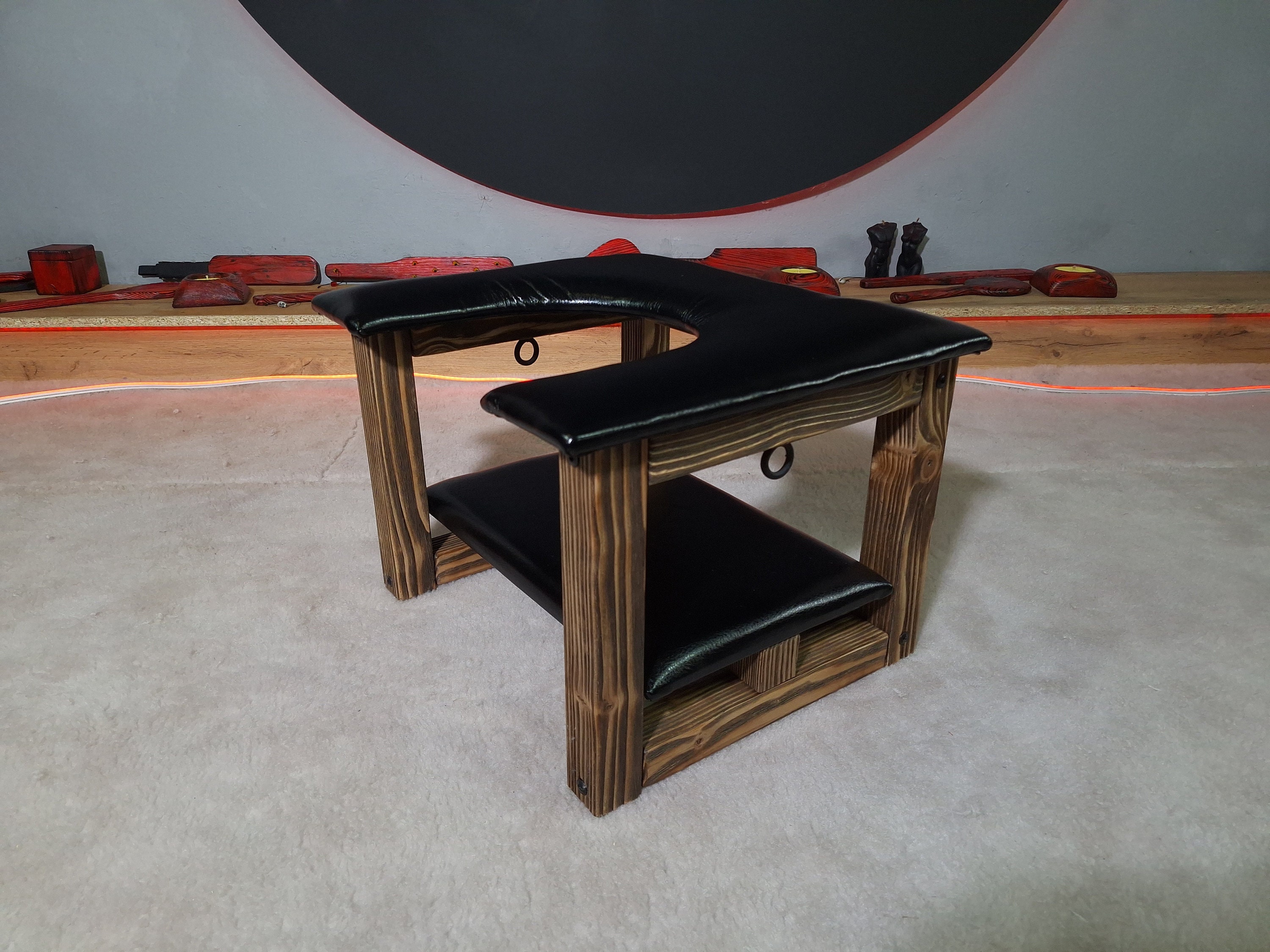 Queening Chair, Bondage Stool for Oral Sex, BDSM Furniture - Etsy