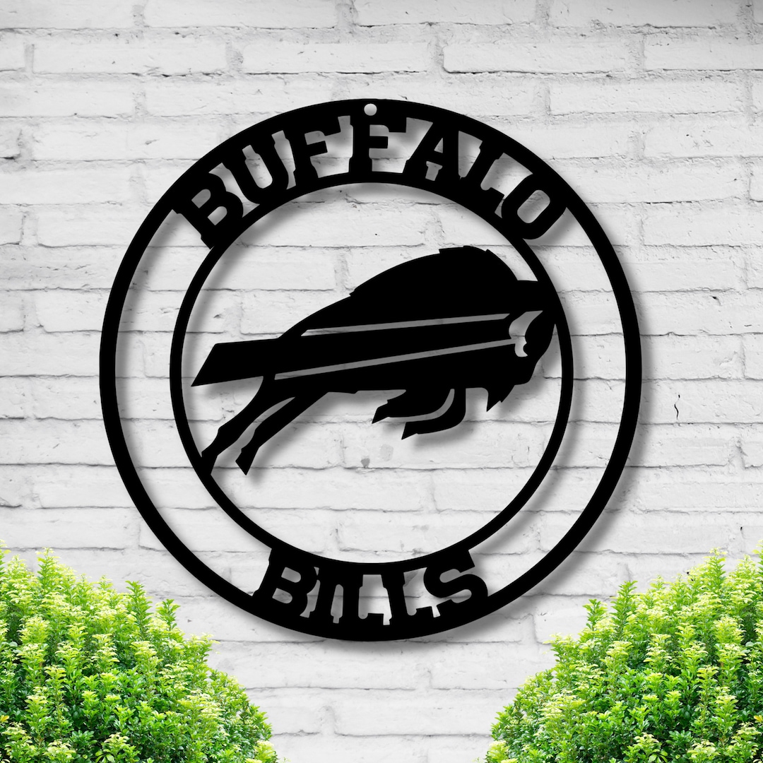 Buffalo Bills Metal Sign, Bills Sign, Bills Fan Gift, Bills Wall Art ...
