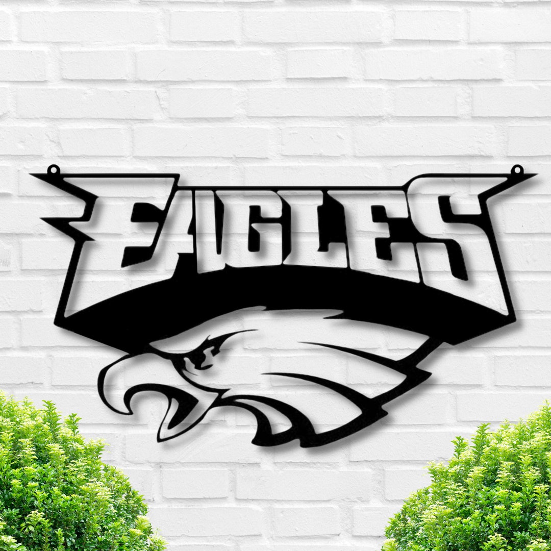 Philadelphia Eagles Metal Sign, Philadelphia Eagles Wall Art, Eagles ...