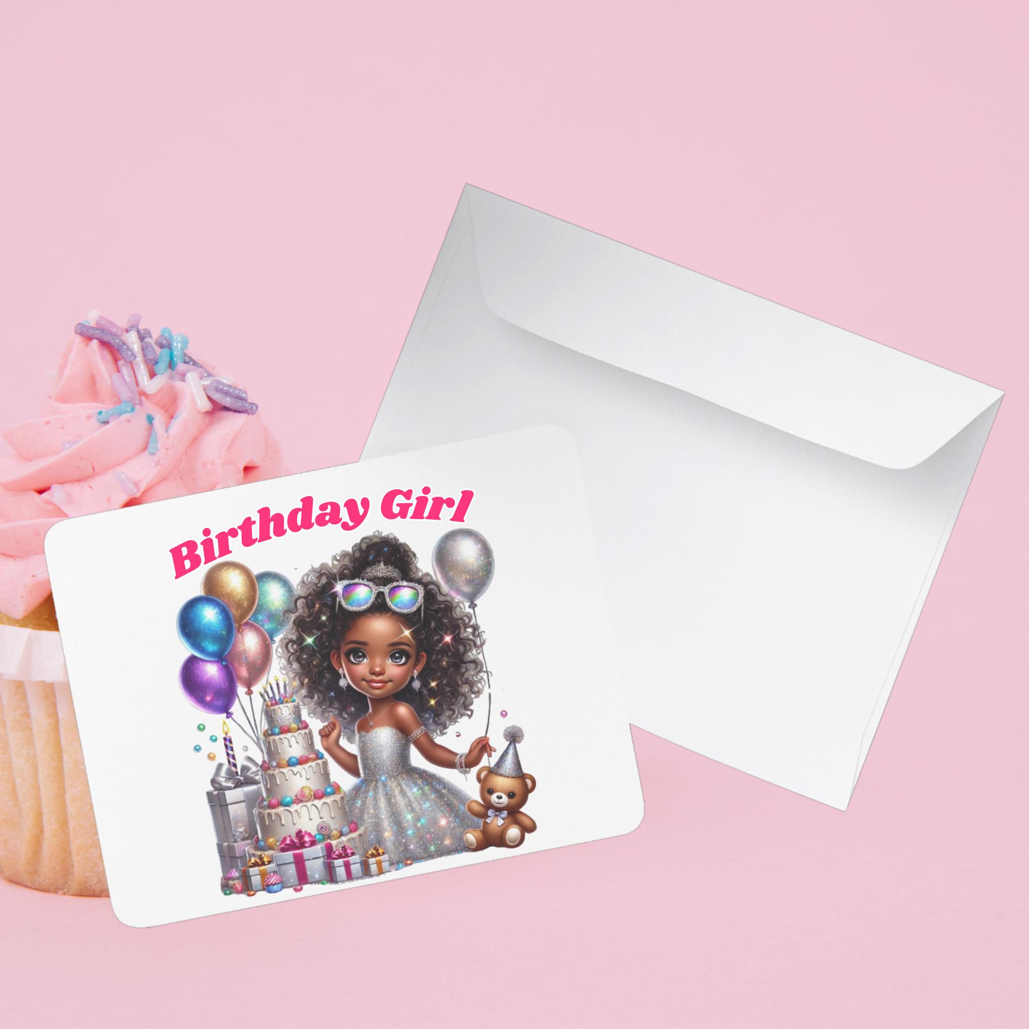 Black Birthday Girl PNG: Afro Princess Clipart (digital Download) - Etsy