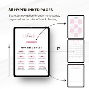 Boss Babe Digital Planner 2024-2025: PLR Customizable Canva Template - Etsy