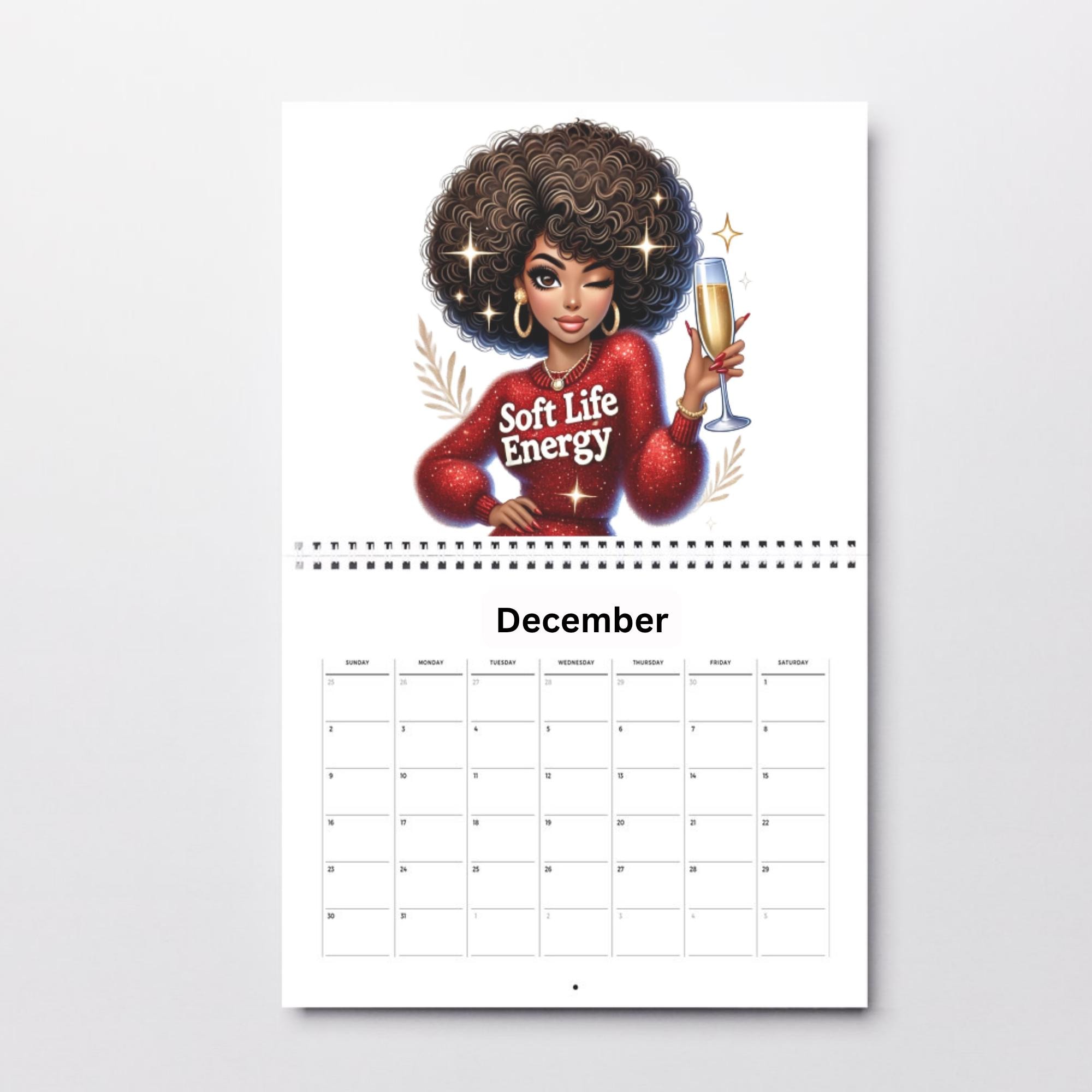Black Women Christmas Clipart: Holiday Boss Queens PNG (digital ...