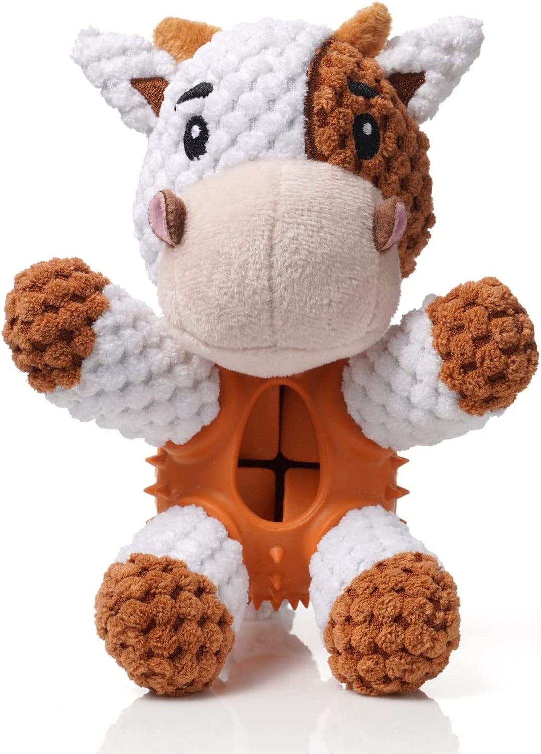 Squeaky Dog Cow, Plush Dog Toy for Small, Medium, Large Breed, Dog Chew ...