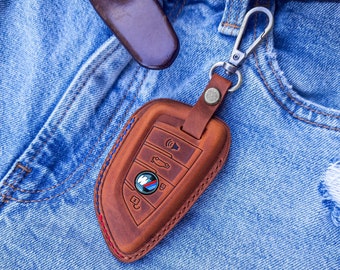BMW i4 M50-edrive 40 Ix, I7 and X Series Keychain Fob Case, Handmade ...
