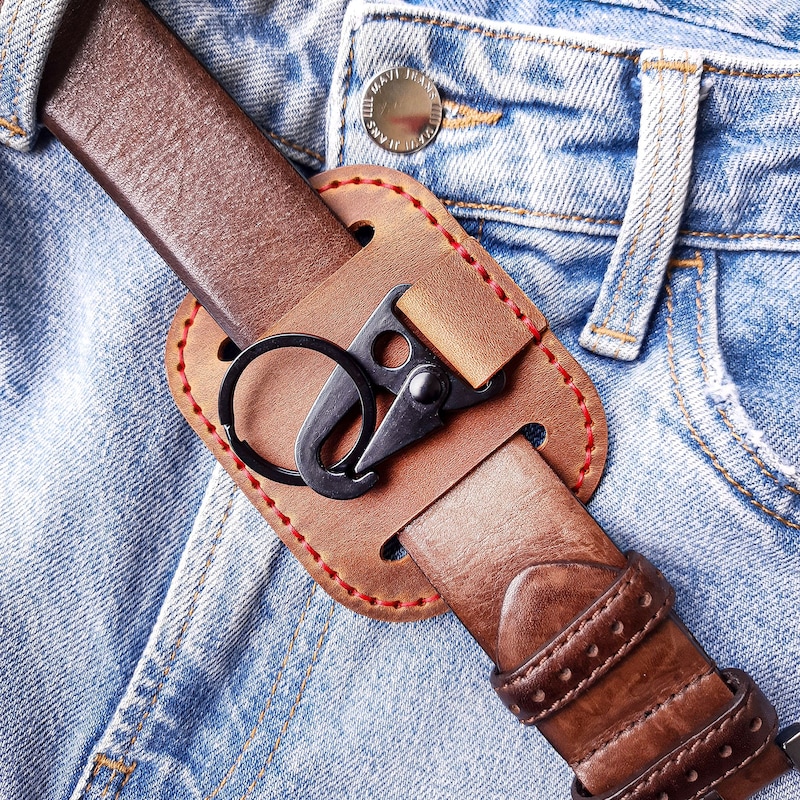 Belt Key Holder - Etsy