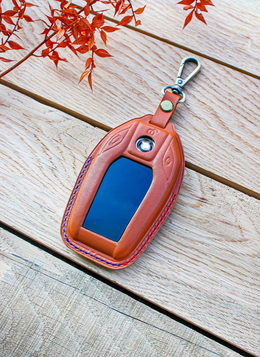 BMW Display Touchscreen LCD Led-i8 M X G Leather Key Case, Car Key Fob ...