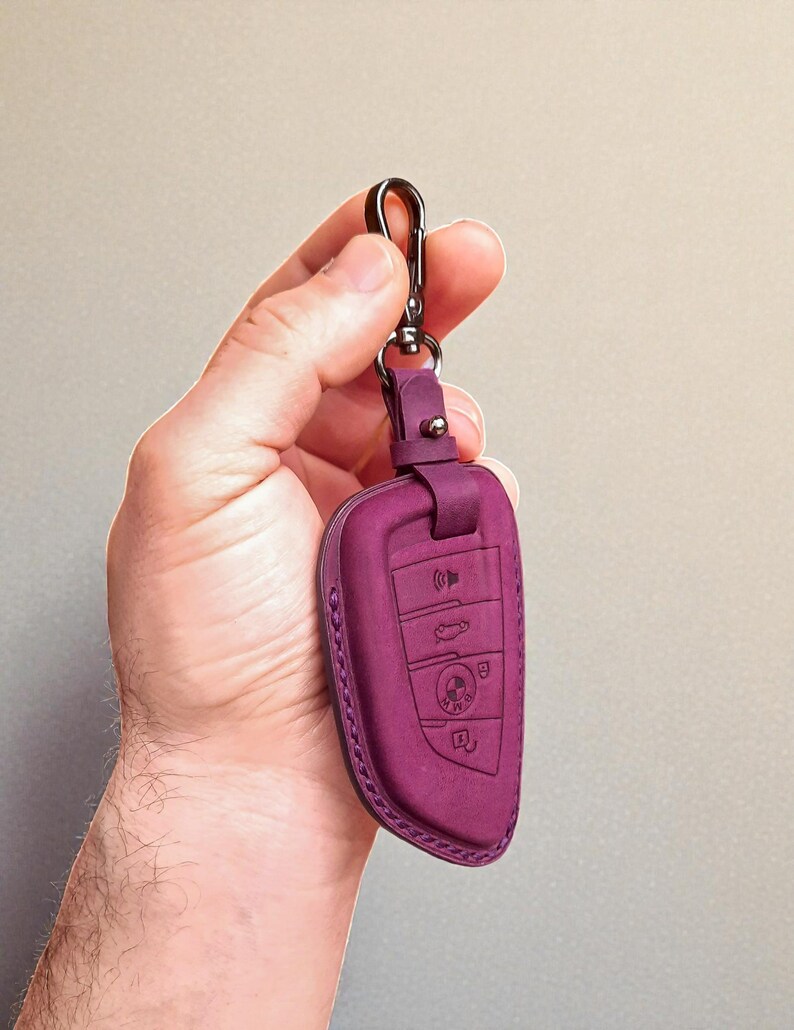BMW "i4 M50-edrive 40” Ix, I7 and X Series Keychain Fob Case, Handmade ...