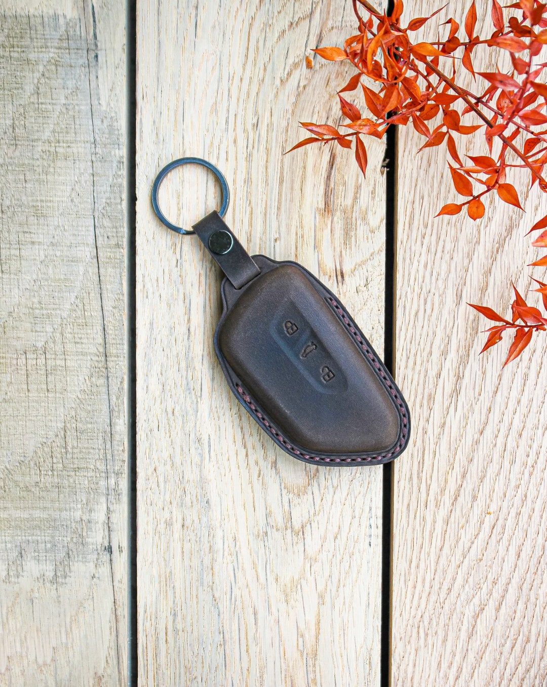 New SEAT Key Fob Cover Leon Superb Ateca Octavia Leather Key Fob Case, Handmade Leather Key ...
