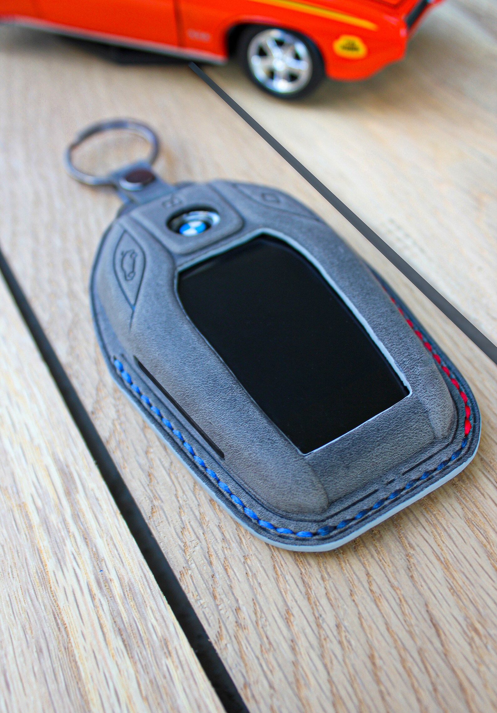 BMW Display Touchscreen LCD Led-i8 M X G Leather Key Case, Car Key Fob ...