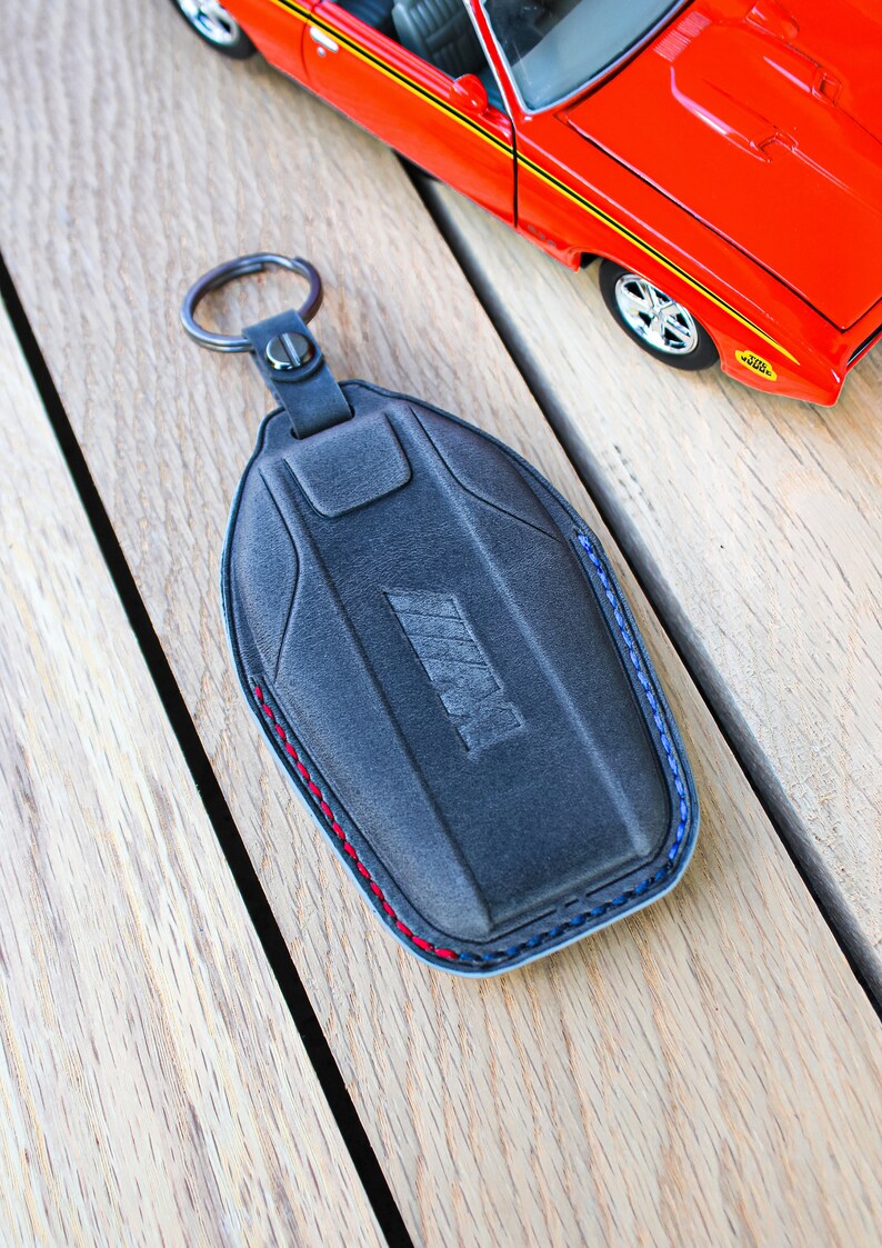 BMW Display Touchscreen LCD Led-i8 M X G Leather Key Case, Car Key Fob ...