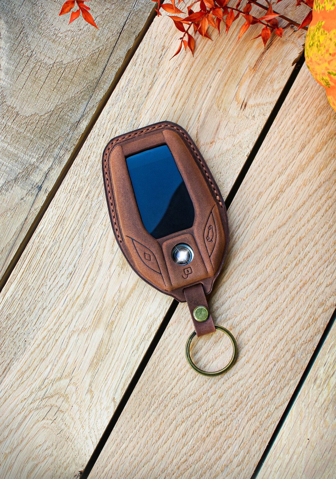 BMW Display Touchscreen LCD Led-i8 M X G Leather Key Case, Car Key Fob ...