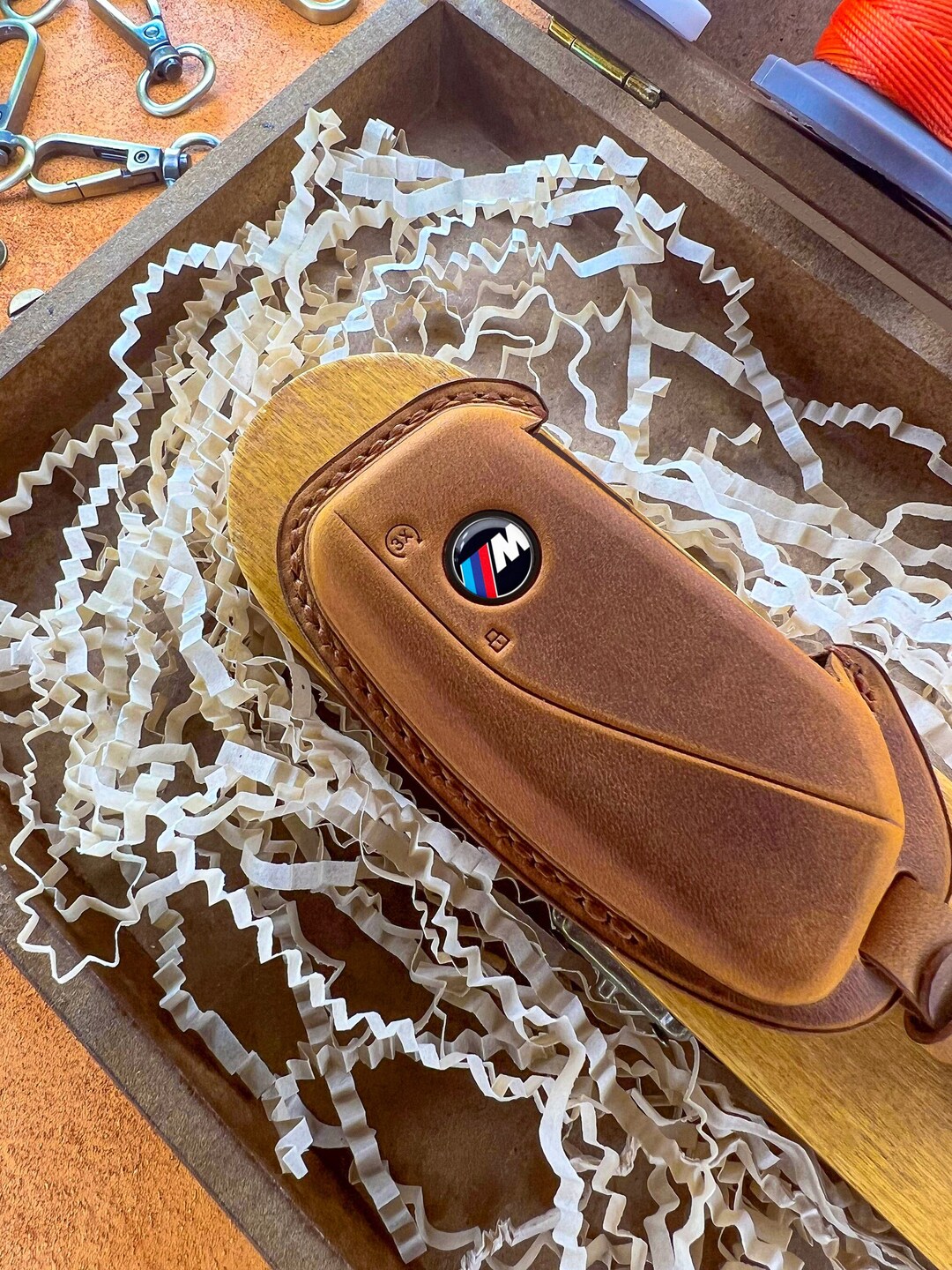 BMW "new Ix-i7 / 760i X7 I8 G07 G81 G09 Series Etc." Keychain Fob Case ...