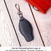 Mercedes Benz Leather Key Fob Case, Key Fob Cover, Personalized Key Fob ...