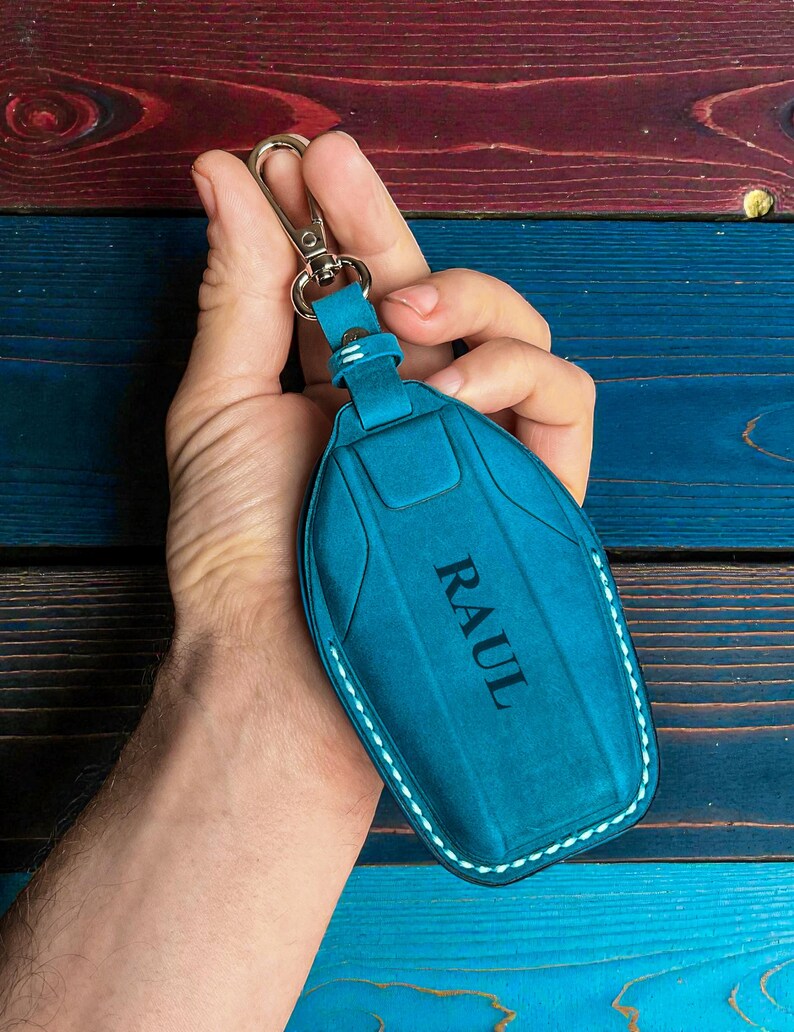 BMW Display Touchscreen LCD Led-i8 M X G Leather Key Case, Car Key Fob ...