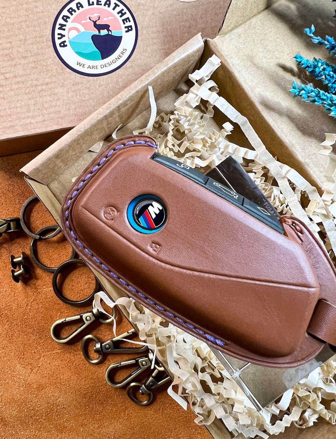 BMW "new Ix-i7 / 760i X7 I8 G07 G81 G09 Series Etc." Keychain Fob Case ...