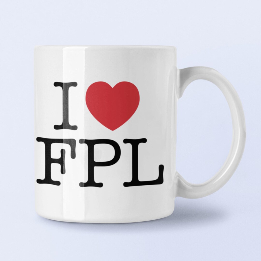 FPL Mug – I Love FPL | Fantasy Premier League Gift, Fantasy Football ...