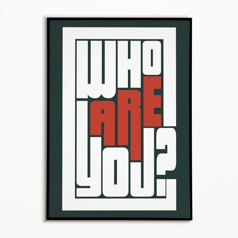Abstract Typography - Etsy