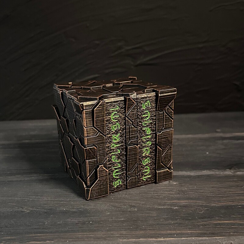 Secret Puzzle Box - Etsy