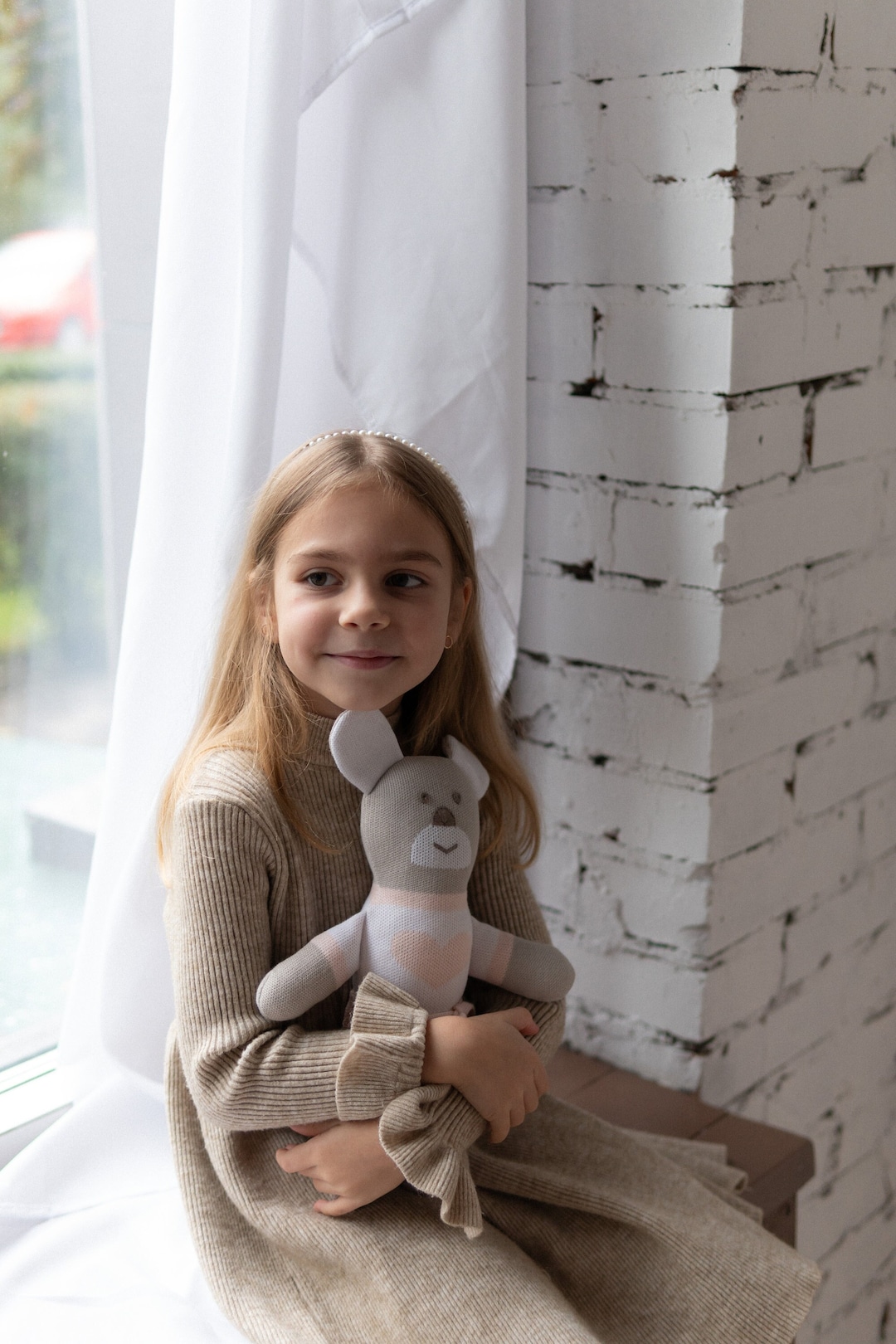 Baby Shower Gifts, Knitted Mouse, Plush Mouse for Little Ones, Baby ...