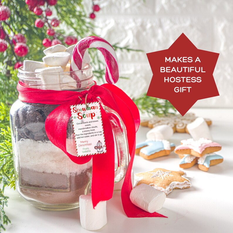 Snowman Soup | Hot Cocoa Printable | School Treat | Classroom Holiday ...