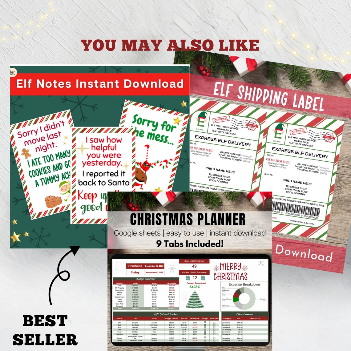 Editable Elf Name Change Certificate | Elf Name Generator | Printable ...