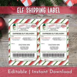 Christmas Elf Bundle | Elf Notes Printable | Christmas Instant Digital ...