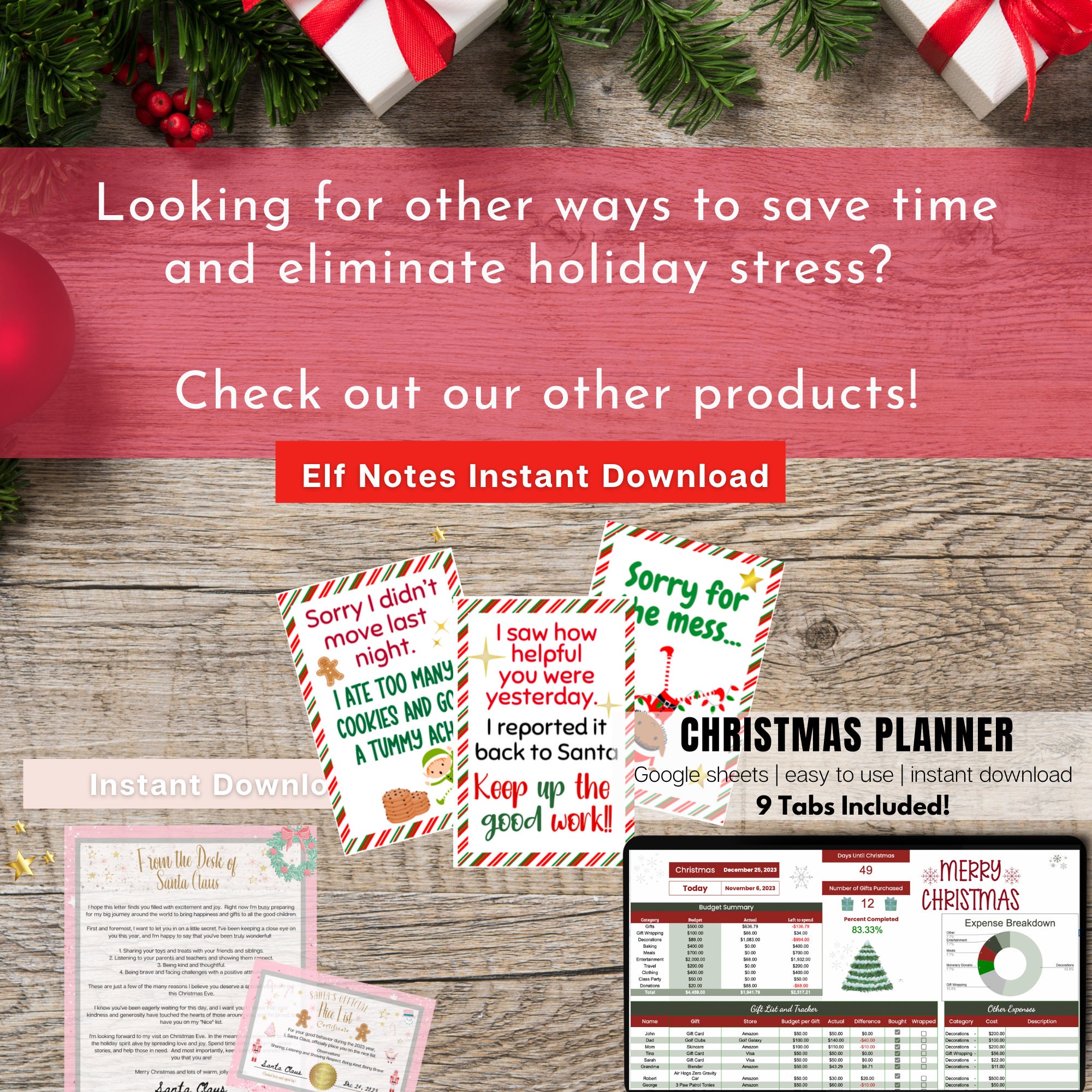 Christmas Activity Book | Family Christmas Games | Christmas Printable ...