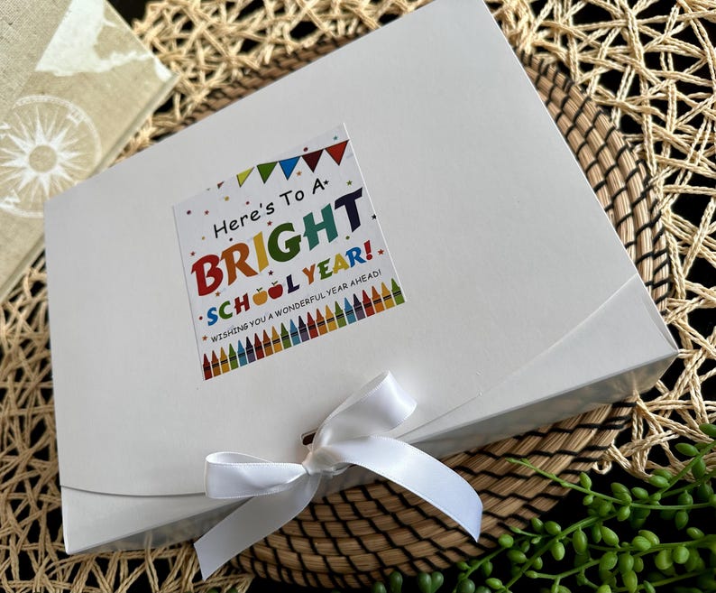 Back to School Gift Box, Personalized School Supplies, Student Gift ...