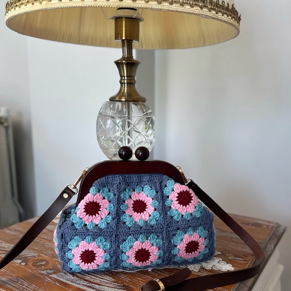 Kiss Lock Shoulder Bag Pattern - Etsy